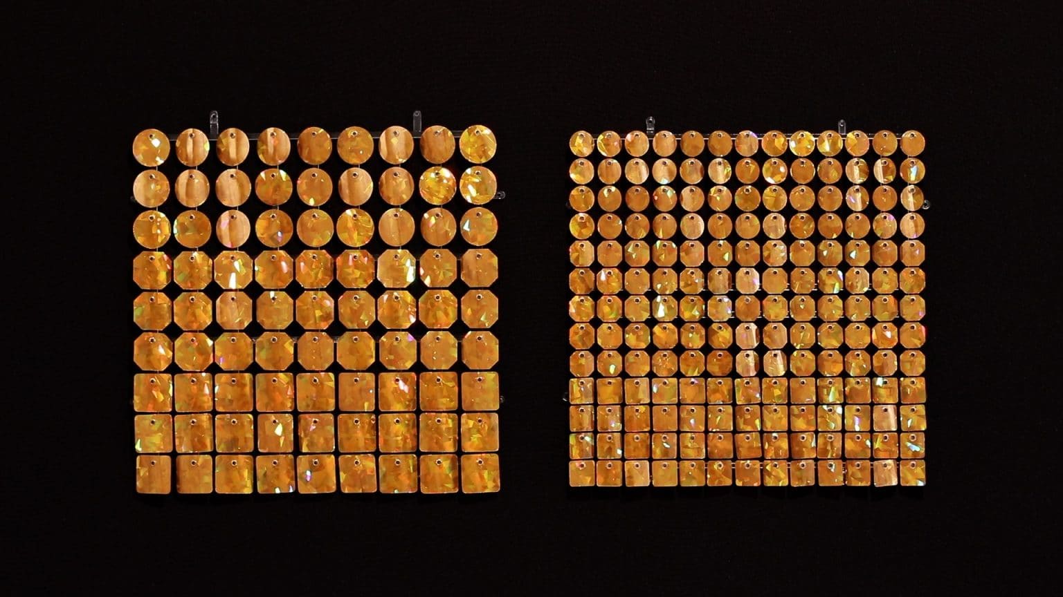 Red Mirror Colour Sequin Panels | Shimmer Wall Backdrop | ShimmerTech