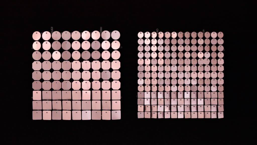 Powder Colour Dynamic Sequin Panels - ShimmerTech