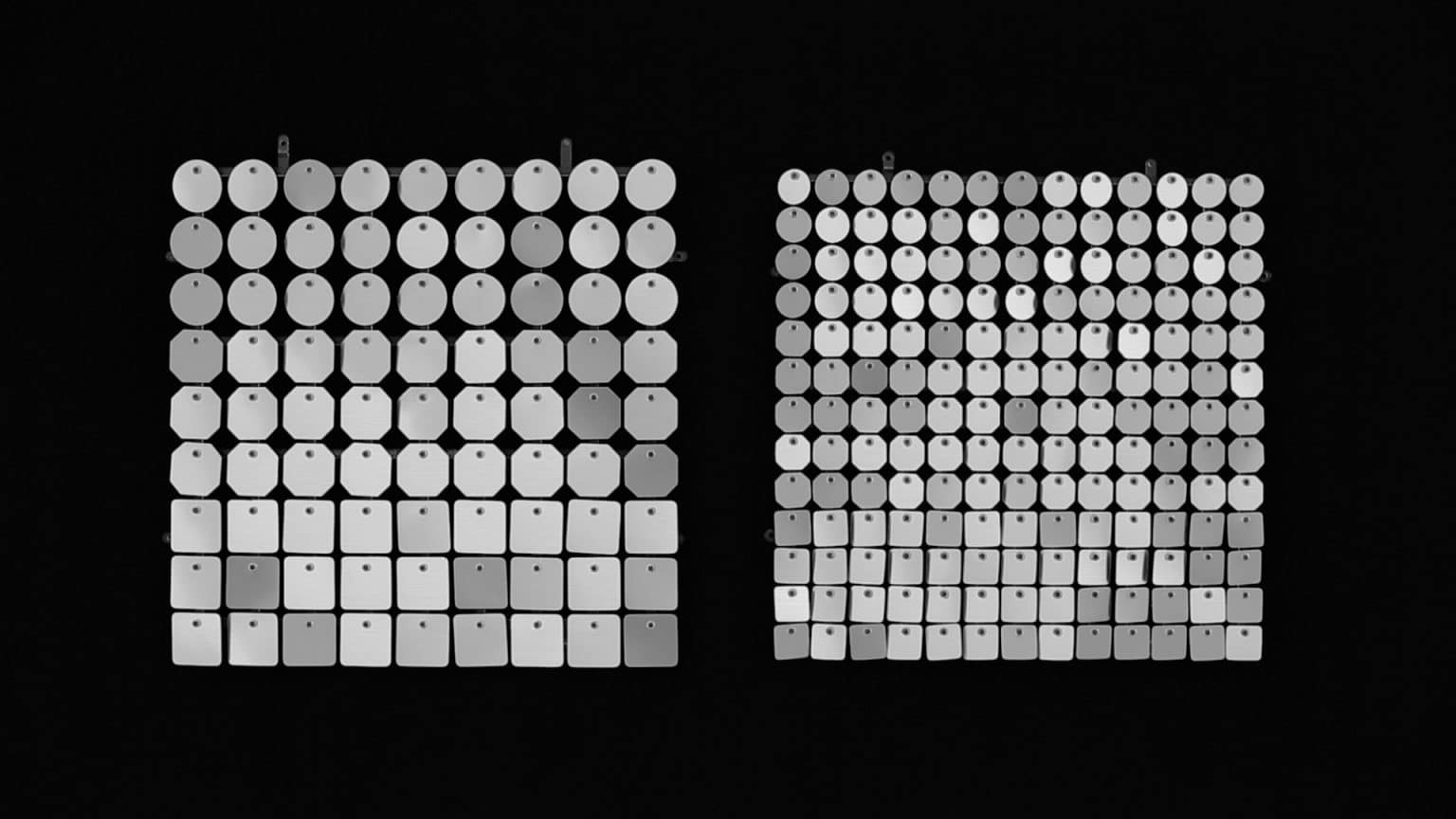 Red Mirror Colour Sequin Panels | Shimmer Wall Backdrop | ShimmerTech