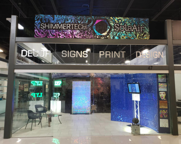 ShimmerTech | Dynamic Sequin Panels for Decor and Signage